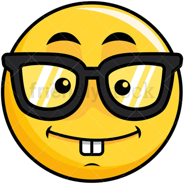 Beaten Up Yellow Smiley Emoji Cartoon Vector Clipart - FriendlyStock