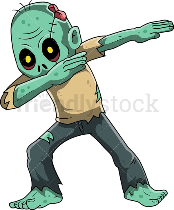 Dabbing Soldier Cartoon Clipart Vector - FriendlyStock