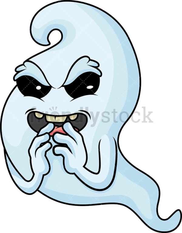 Cute Baby Ghost With Halloween Diaper Cartoon Clipart Vector ...
