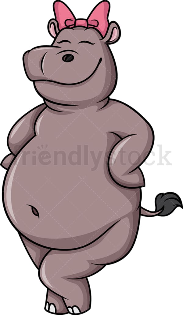 Female Animal Characters Cartoon Vector Clipart - FriendlyStock