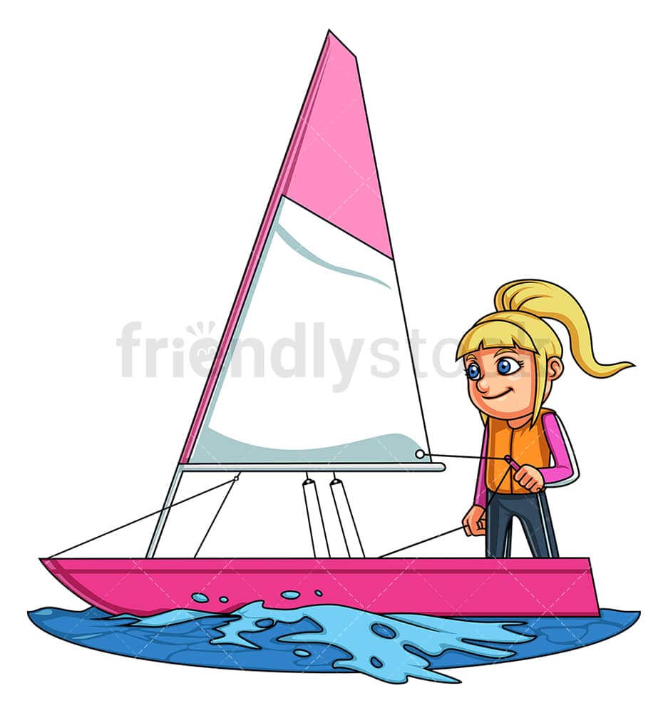Sailing Cartoon