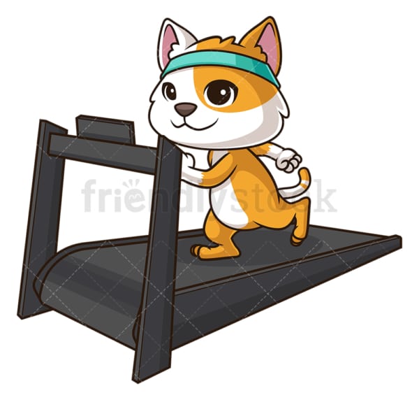 Cartoon Animals Working Out Clipart Vector Collection - FriendlyStock