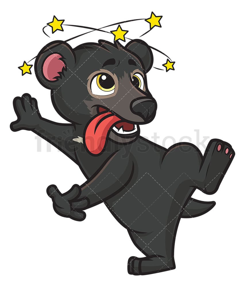Crazy Tasmanian Devil Cartoon Clipart Vector - FriendlyStock